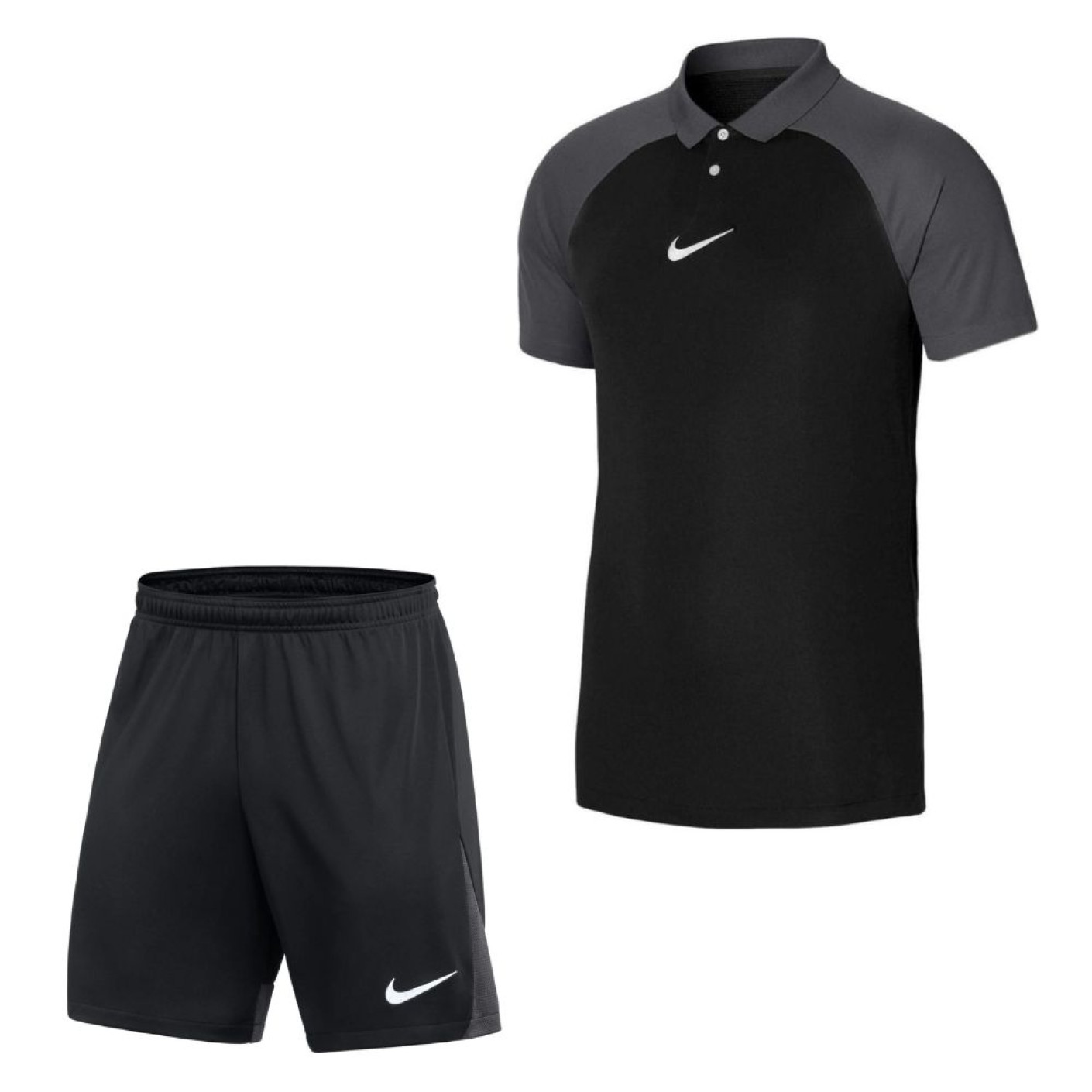 Kit Dentraînement Nike Academy Pro Polo Noir Et Gris Voetbalshop Be
