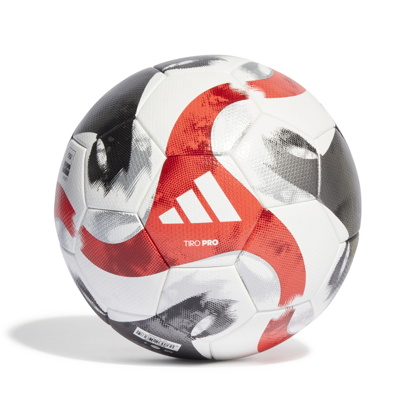 adidas Tiro Pro Voetbal Maat 5 Wit Rood Zwart - Voetbalshop.be