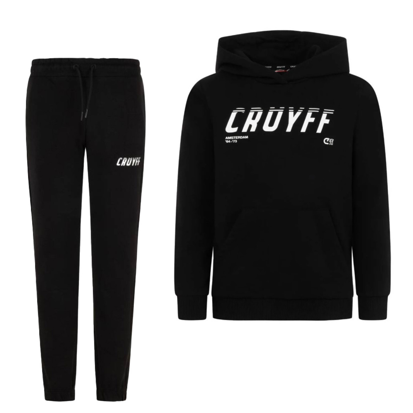 Combinaison De Jogging À Capuche Cruyff League Pour Enfants, Noir ...