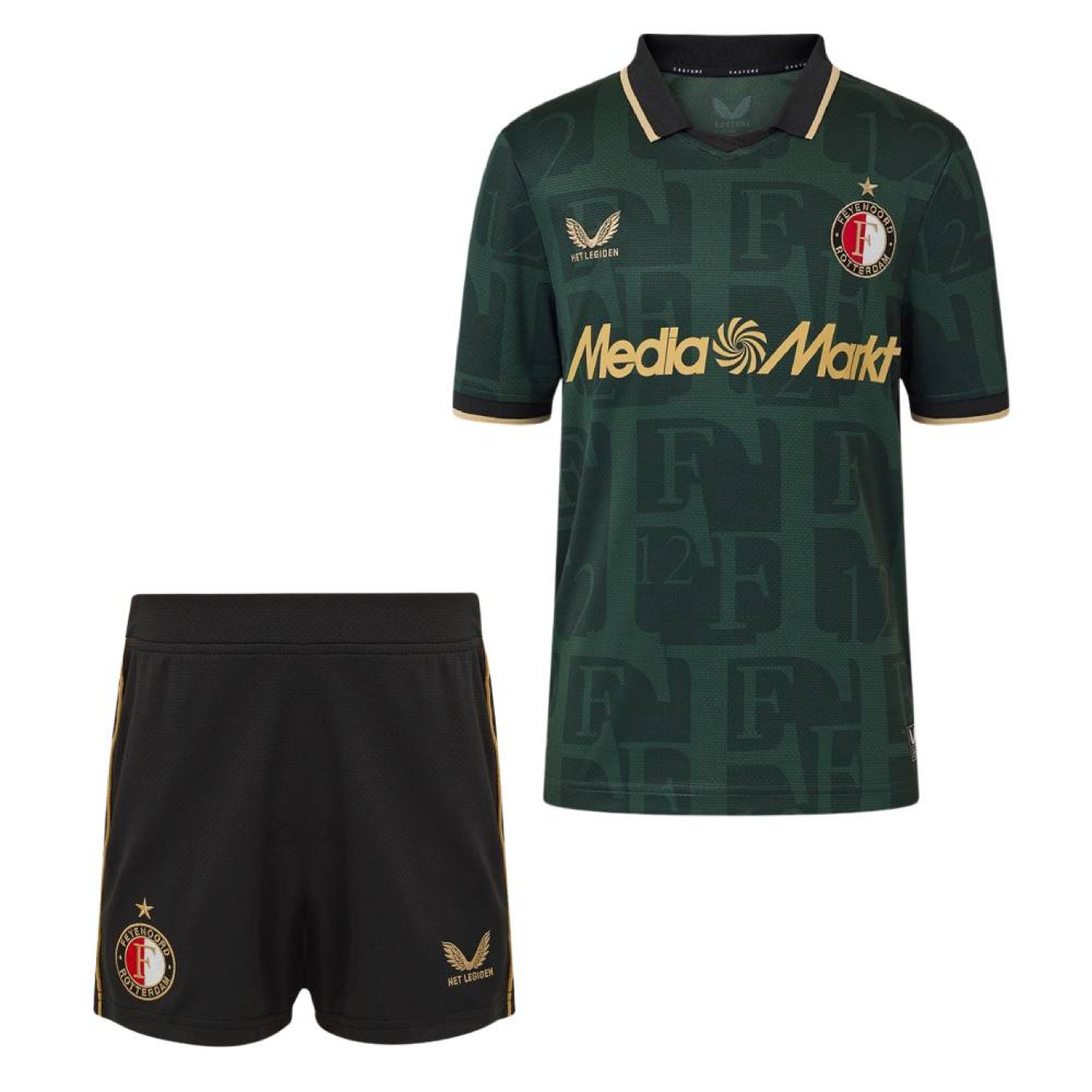 Castore Feyenoord 4ème set 2025-2026 Enfants - Voetbalshop.be